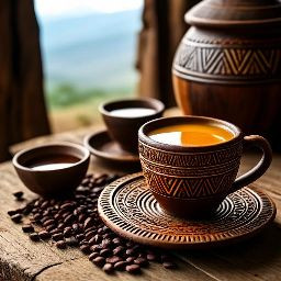 Ethiopian Coffee Culture (የኢትዮጵያ ቡና ባህል) Create AI-generated images ...